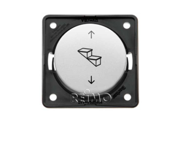 Berker INTEGRO chrome Step rocker push-button | 12V Sockets & Adapters ...