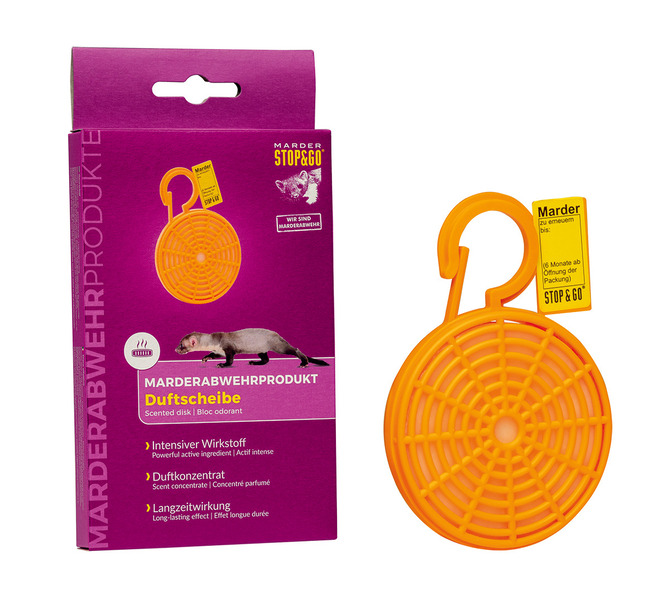 Marder Stop&Go - Scent disc with intensive active ingredient | Electric ...