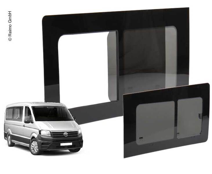 Rear window Crafter left | Van Conversion Windows (Ford, Renault, Fiat ...