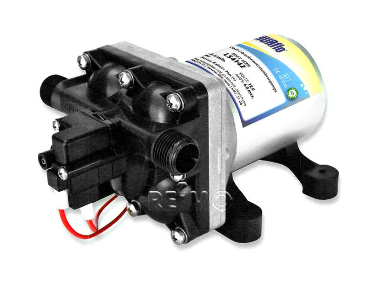 Automatical force pump 12V 11,3l/minute | Reimo English