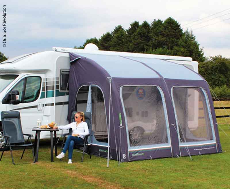 Inflatable Caravan Subtent E-Sport Air 325 | Caravan Awnings, Caravan ...