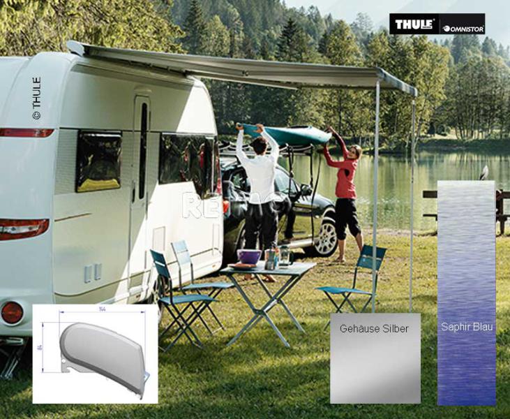 Thule roof awning 6200 Length: 3,25m Housing silver | Thule Awning ...