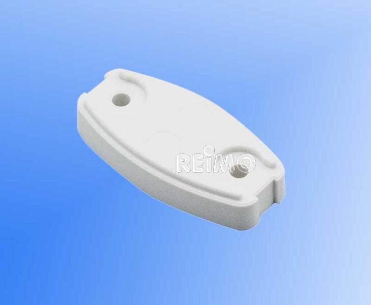 Plaque de rondelle plastique blanc 1 pc. | Arrêt porte camping-car et ...