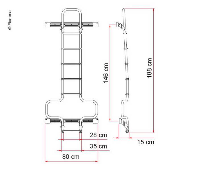 Motorhome Ladder, Rear Ladder | Bike Racks & Motorcycle Racks for ...