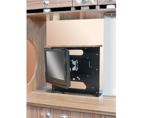 TV Holder, vertical pull-out 440mm, bottom/top | Caravan TV Bracket ...