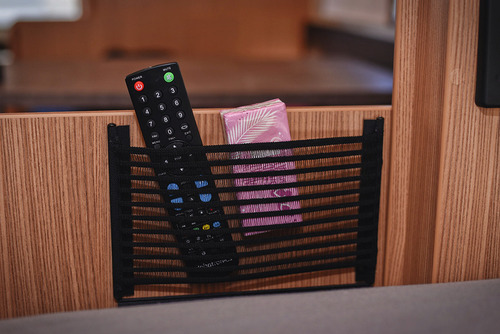 KIIPR-Mini Shelf Net Set 1, for 200mm installation width, black lined ...