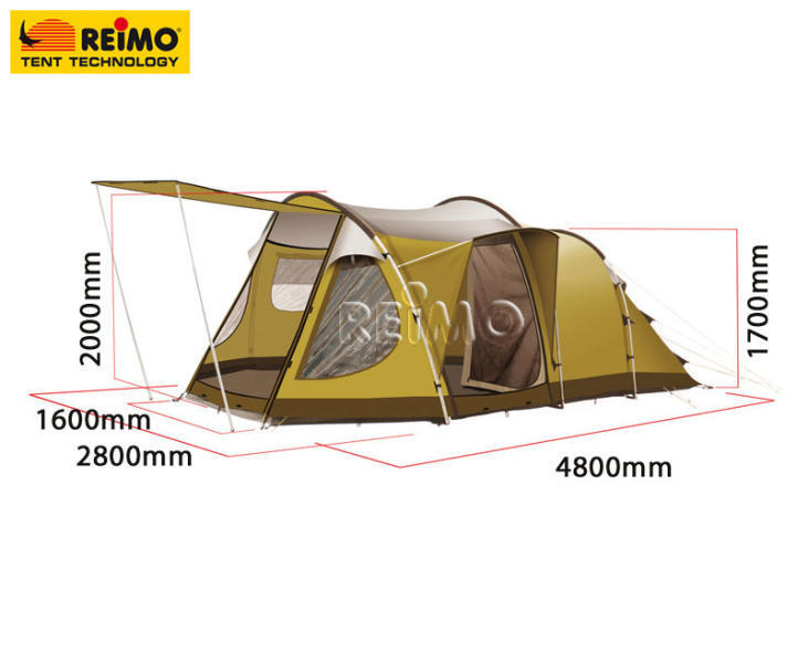 Reimo Bregenz 2 Z5 camping tent | Family Tent / Family Camping Tents ...