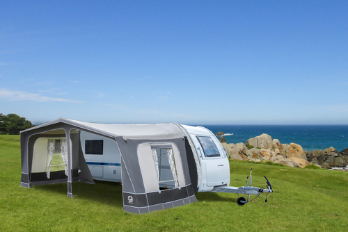 Traditional full caravan awning PALERMO - size 16 | Caravan Awnings ...