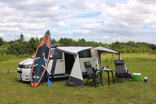 Sunroof TECH-LINE 280x240, height 185-220cm | Caravan Sun Shade ...