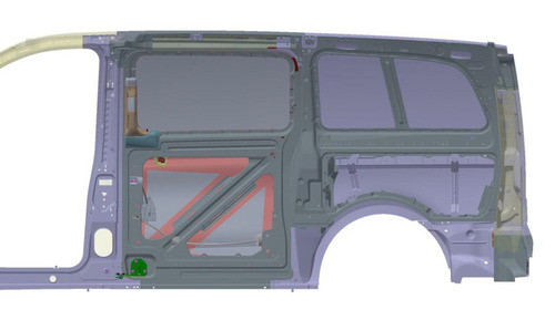 Insulation set Mercedes Vito VS20 (L=5,14m) Combi preassembled | Reimo ...
